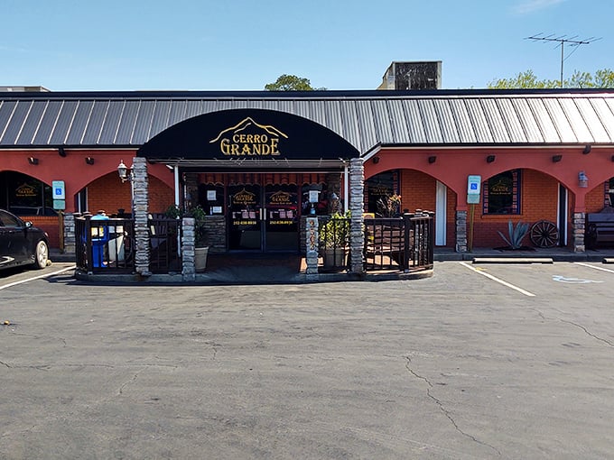 Cerro Grande's inviting entrance promises Mexican flavors that transport you south of the border faster than any plane ticket—and with better snacks.