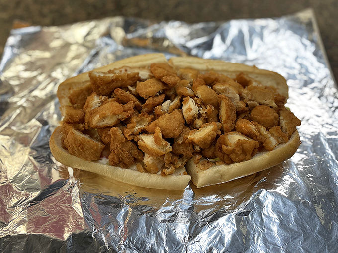 When chicken meets cheese on a roll, even the beef enthusiasts start questioning their loyalty.