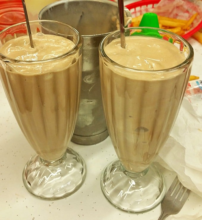 These milkshakes aren't just thick—they're practically standing at attention. Hand-spun the old-fashioned way, they're meals disguised as beverages.