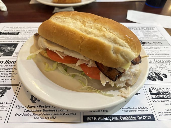 The club sandwich at Mr. Lee's doesn't need fancy frills to impress. It's the George Clooney of sandwiches—classic, reliable, and somehow gets better with age.