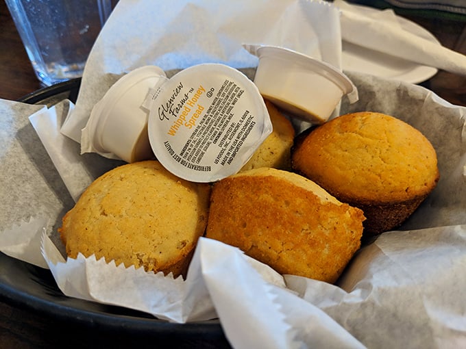 Cornbread that strikes the perfect balance between sweet and savory – these golden nuggets are the supporting actors that steal every scene.