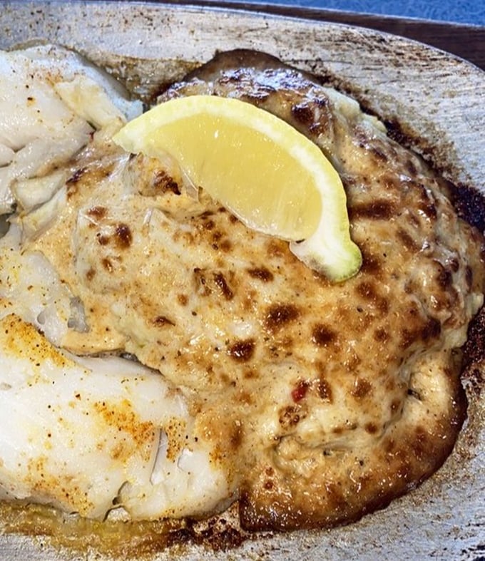 Crab imperial that's truly imperial – rich, decadent, and commanding enough respect to make other seafood dishes bow in its presence.