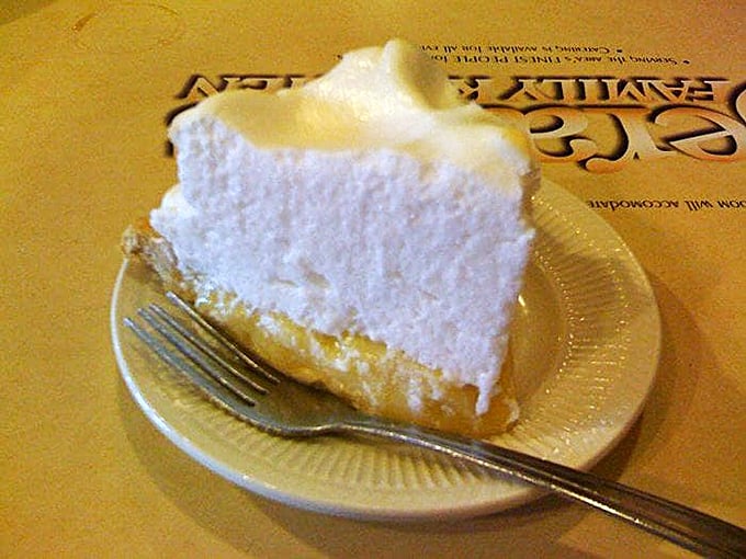 Cream pie that makes you close your eyes when you take a bite. The kind of dessert that ruins diets and creates memories.
