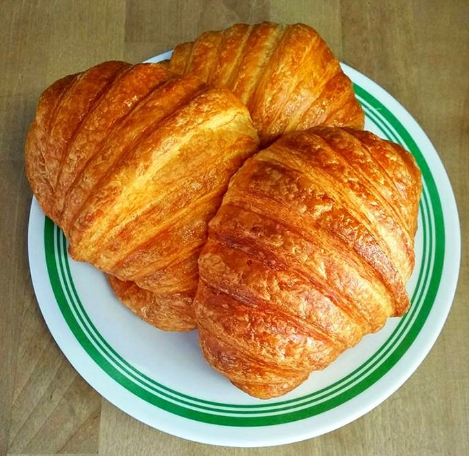 Croissants so perfectly layered they could make a French baker weep with joy. Butter's highest calling has been answered.