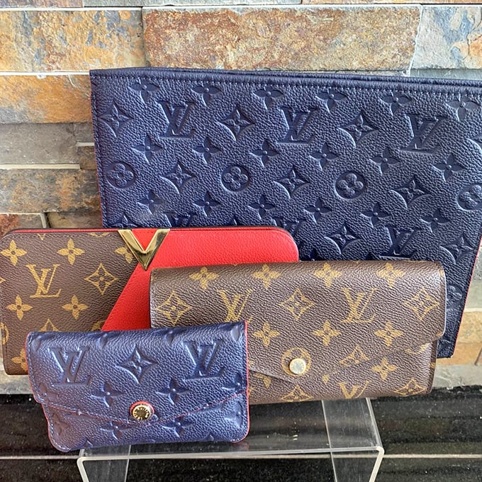 Louis Vuitton without the loan application! These designer wallets hold your cash while ironically helping you keep more of it.