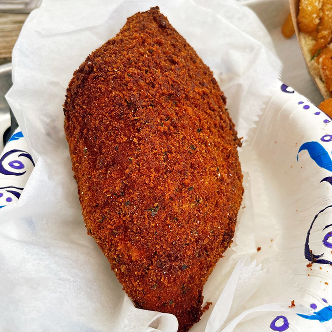 These deviled crabs look like golden nuggets that struck it rich in the flavor department.