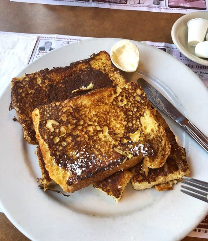French toast so thick and golden, it makes Sunday mornings worth celebrating every day.