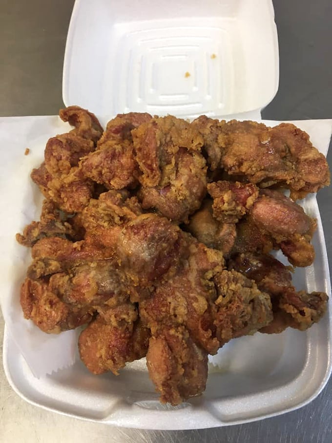 These gizzards aren't the forgotten cousins of chicken parts—they're crispy, seasoned treasures for the adventurous eater with a crunchy exterior hiding savory goodness.