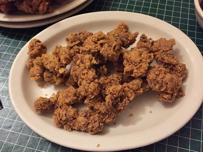 These golden-fried gizzards might be the unsung heroes of the chicken world—crispy, tender little morsels that disappear faster than your New Year's resolutions.