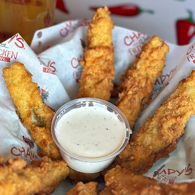 5. fried pickles