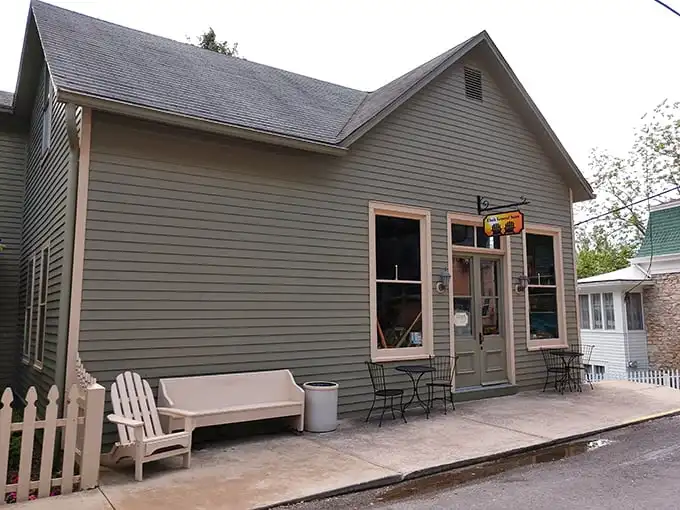 Not your average convenience store. This cozy establishment offers essentials with a side of conversation—the original social network.