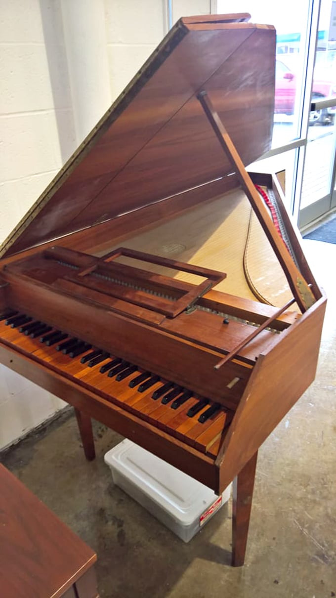 Not just a piano—a time machine. This harpsichord could have you channeling Mozart in your living room by dinnertime.