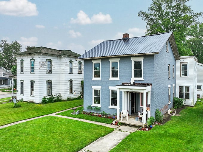 These well-maintained historic homes represent the affordable housing dream – charming, spacious, and priced like it's still 1985 somewhere in America.