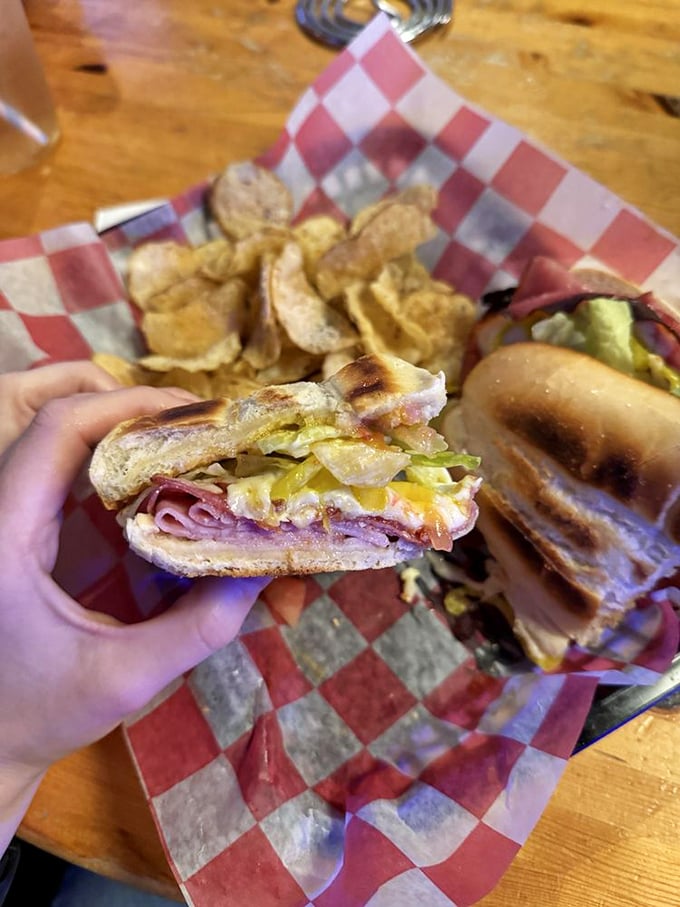 This Italian sandwich isn't just lunch—it's architecture. Layers of deliciousness stacked with the precision of a Renaissance master.