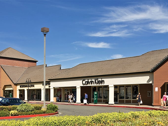 Calvin Klein's clean lines and minimalist storefront mirror the aesthetic inside – simple, elegant, and now actually affordable for mere mortals.