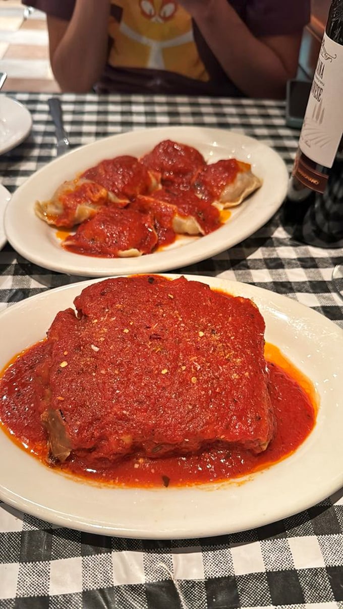 Layers of cheese, meat, and pure comfort that would make even your Italian grandmother nod with approval.