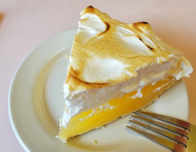 Lemon meringue pie that puts your grandmother's recipe on notice. That cloud of meringue isn't just dessert, it's an edible work of art with the perfect sweet-tart balance.
