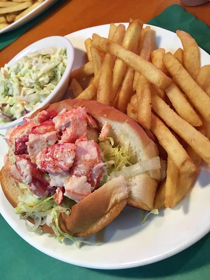 The lobster roll that launched a thousand road trips. Chunks of sweet meat nestled in a buttery vessel with zero pretension.