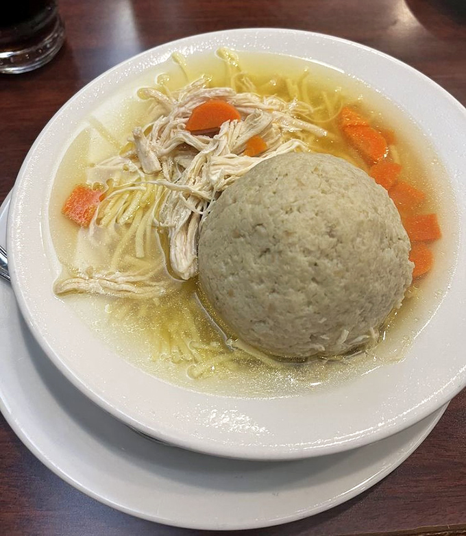 Matzo balls the size of tennis balls floating in liquid gold – your grandmother's competition has arrived.