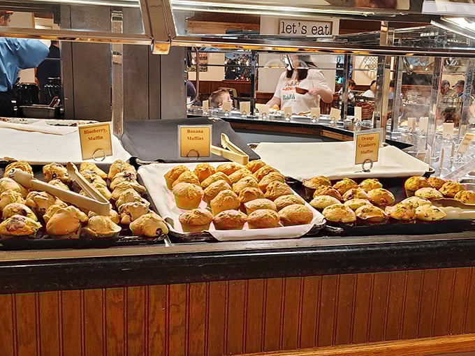 These freshly baked muffins and pastries aren't just breakfast items—they're morning glory on a platter, waiting to jumpstart your Branson adventure.