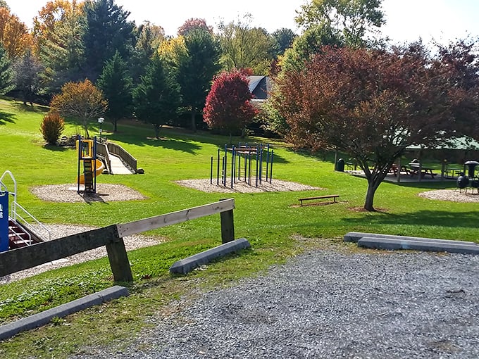 This playground proves Abingdon caters to all ages—where kids burn energy while parents contemplate which local restaurant deserves their attention next.