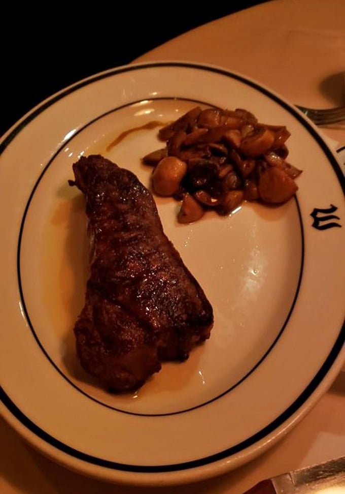 This NY strip with mushrooms isn't just dinner—it's a masterclass in simplicity. The steak whisperers of Ann Arbor have spoken.