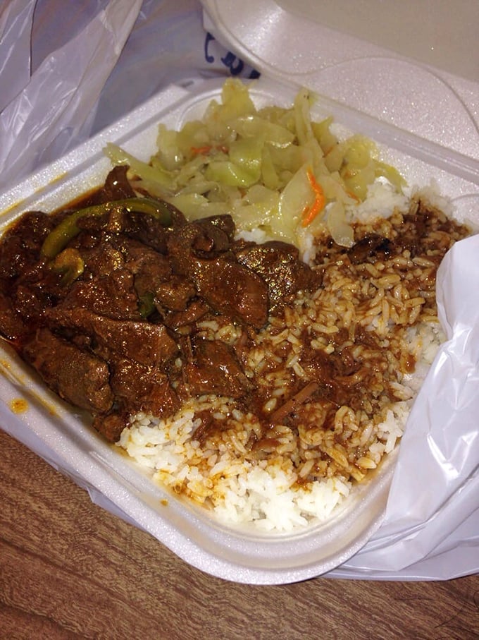Pepper steak that doesn't just sit on the plate but commands attention with its rich sauce practically begging to be soaked up with rice.