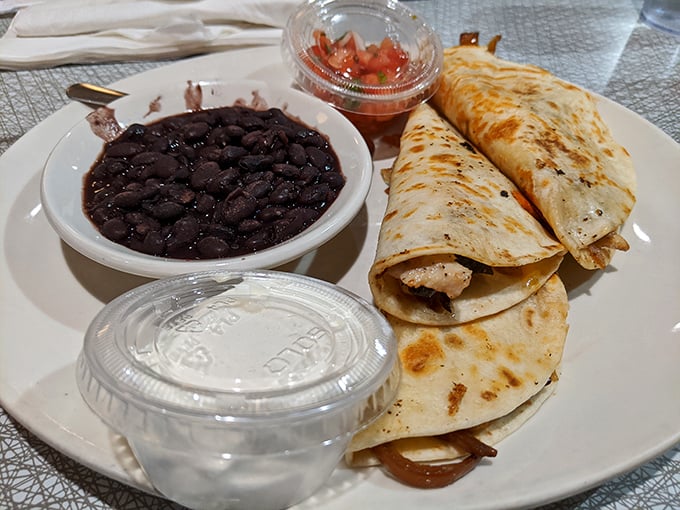 These quesadillas with black beans aren't just crossing culinary borders—they're creating a delicious diplomatic incident on your plate that requires immediate attention.
