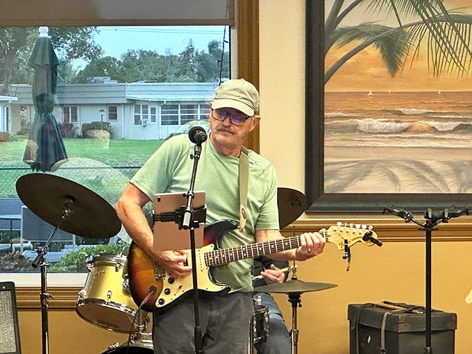 Retirement doesn't mean putting down the guitar – live music keeps the community's rhythm section going strong at Kings Point.