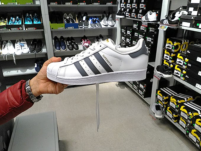 Classic Adidas Superstars – proof that some style icons never fade. The three-stripe legacy continues at prices that won't make your wallet weep.
