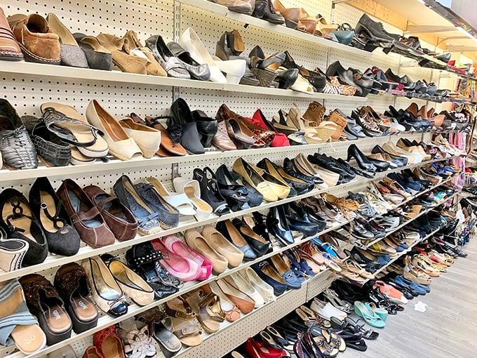 Cinderella had one fairy godmother. You have an entire wall of potential glass slippers, minus the midnight deadline.