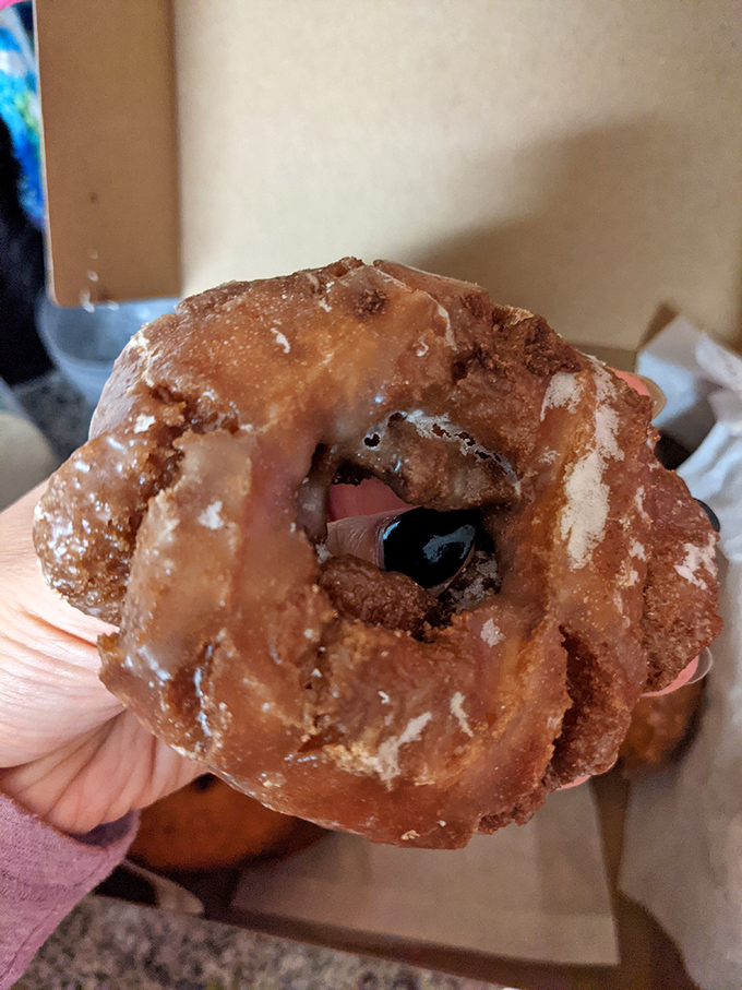 Behold the jelly-filled masterpiece, where the perfect ratio of dough-to-filling creates that moment of anticipation before the first glorious bite.