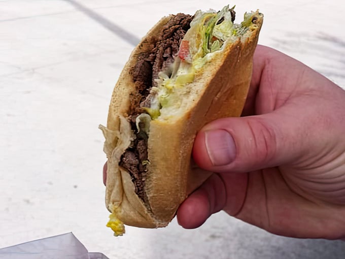 One bite of this steak sandwich and you'll understand why some people move to Key West permanently.