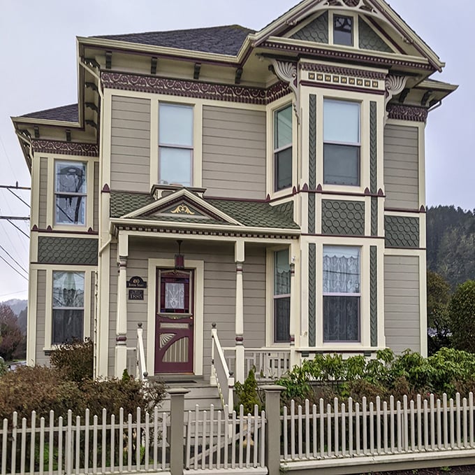 This meticulously maintained Victorian home with its perfect picket fence is what your Pinterest dreams are made of – and what your home maintenance budget fears.