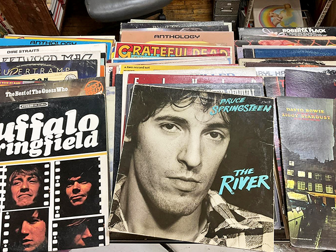 Vinyl heaven awaits music lovers with gems like Springsteen's "The River" and Buffalo Springfield – analog treasures that sound better with each passing decade. 