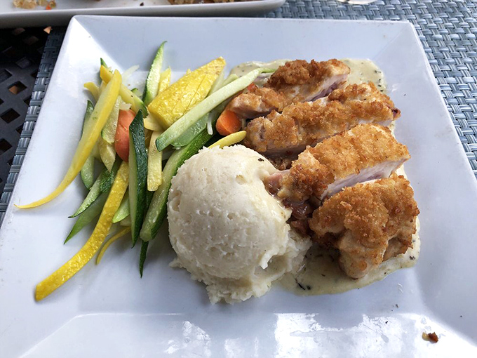 Crispy on the outside, tender within—this chicken dish proves that sometimes the classics become classics for very good reasons.