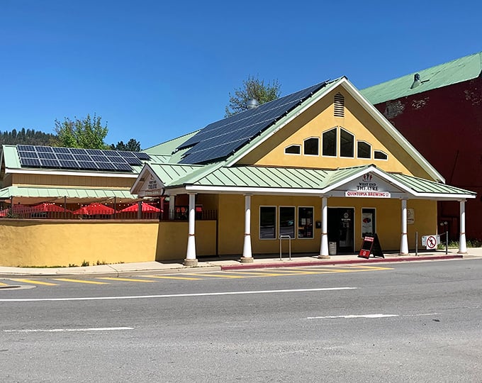 The West End Theatre proves culture doesn't require skyscrapers—just solar panels, community spirit, and a touch of mountain magic.