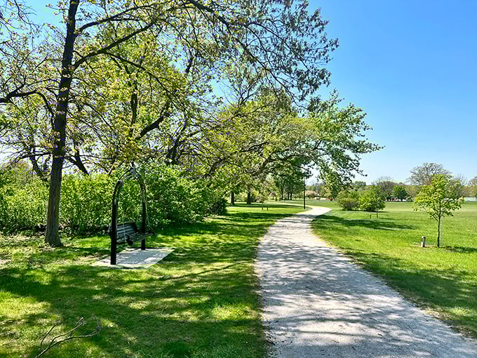 Woodlands Park's winding paths invite you to get gloriously lost in conversation with nature, no cell service required.