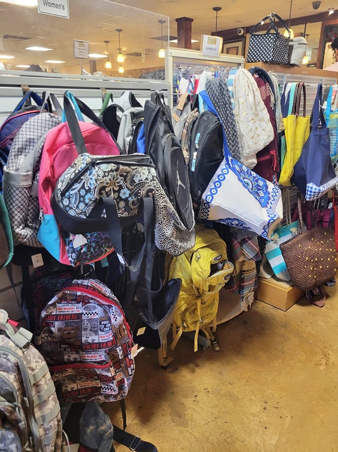 Bag heaven for the indecisive shopper! From practical backpacks to statement totes, this collection could outfit a different personality every day of the month.