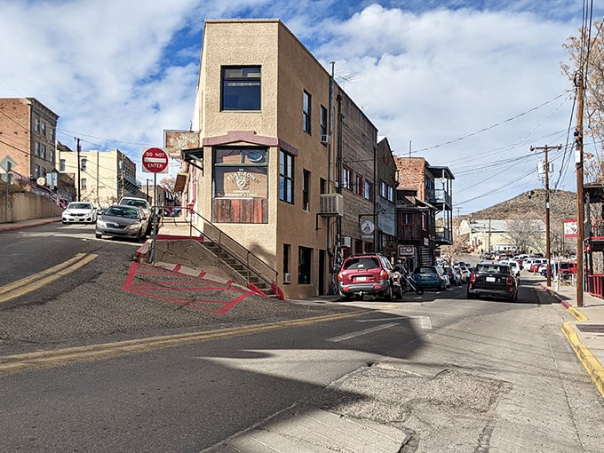 Jerome's streets twist and climb with such determination, parallel parking here should qualify as an Olympic sport.