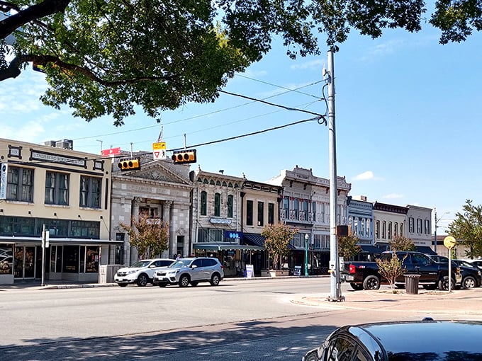 Downtown Georgetown's streetscape is where 19th-century architecture meets 21st-century living, and somehow neither one has to compromise.