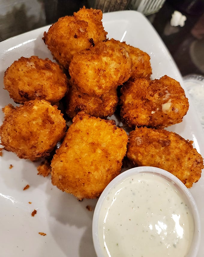 These aren't just fried mushrooms; they're little golden orbs of joy that make vegetables feel like an indulgence rather than a obligation.