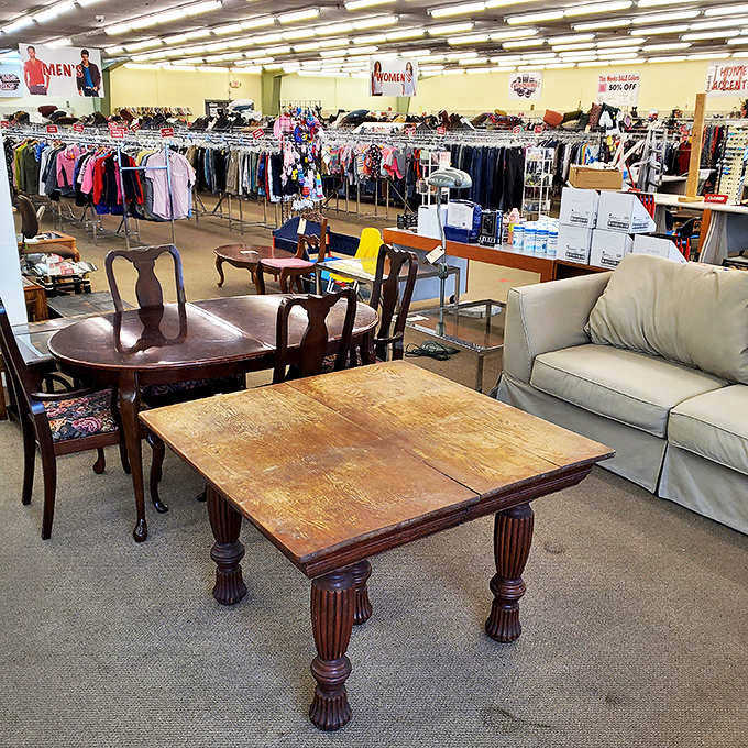 Furniture with character and history, ready to anchor your living room without anchoring your bank account down.