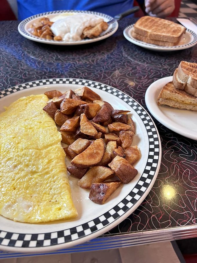 These home fries aren't just cooked—they're transformed. Crispy edges, tender centers, and that perfect golden-brown hue that says "I know what I'm doing."