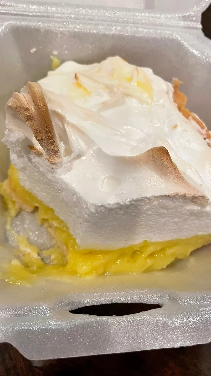 This lemon meringue pie doesn't just have height—it has ambition! Cloud-like meringue floating atop sunshine-yellow filling that strikes the perfect sweet-tart balance.