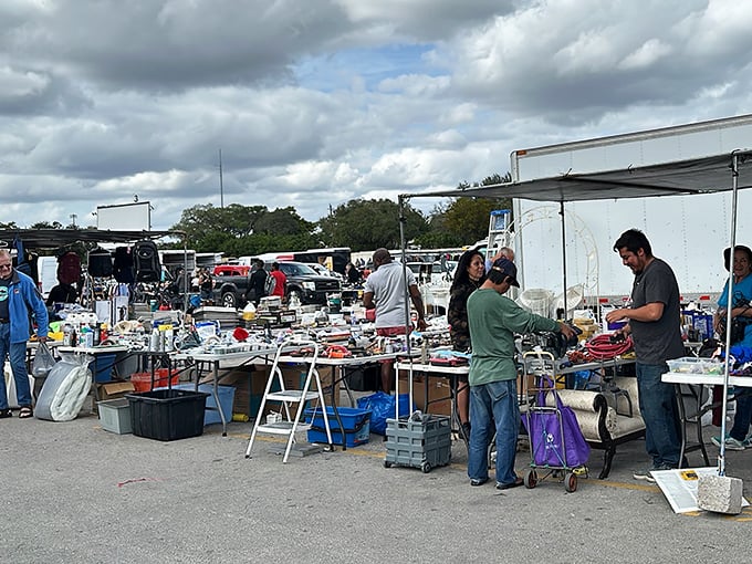 The outdoor vendor area is where the real haggling happens. That "best price just for you" might actually be true if you perfect your poker face.
