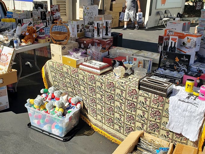 One person's "junk drawer collection" is another's "curated vintage kitchenware display." The line between the two? About $200 and some clever staging.