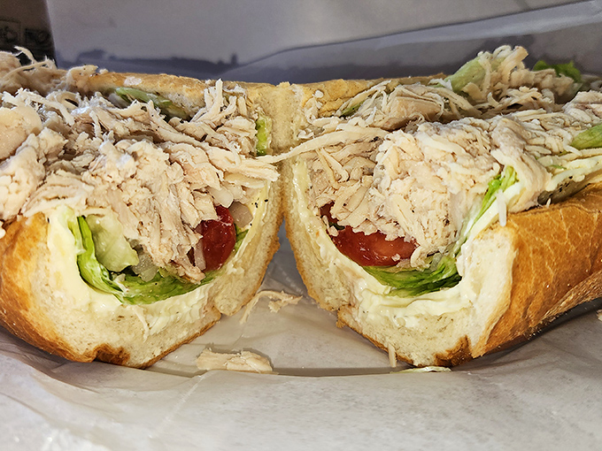 The humble tuna sub – proof that sometimes the simplest combinations make for the most satisfying meals.