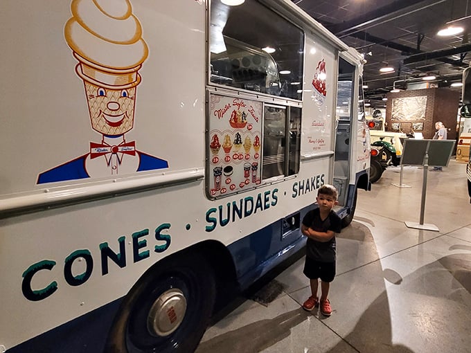 Nothing captures a child's imagination quite like a vintage ice cream truck—the original mobile notification system that had kids running before smartphones existed.