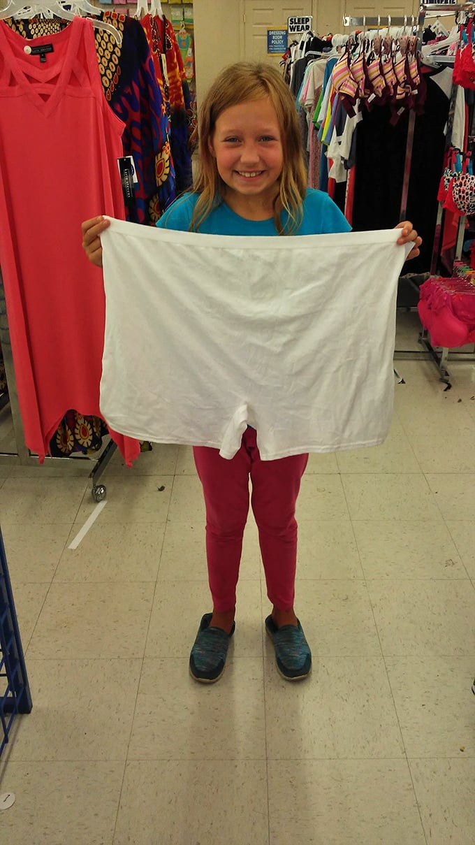 In the clothing department, young shoppers discover the joy of a bargain—creating future generations of savvy Delaware deal-hunters.